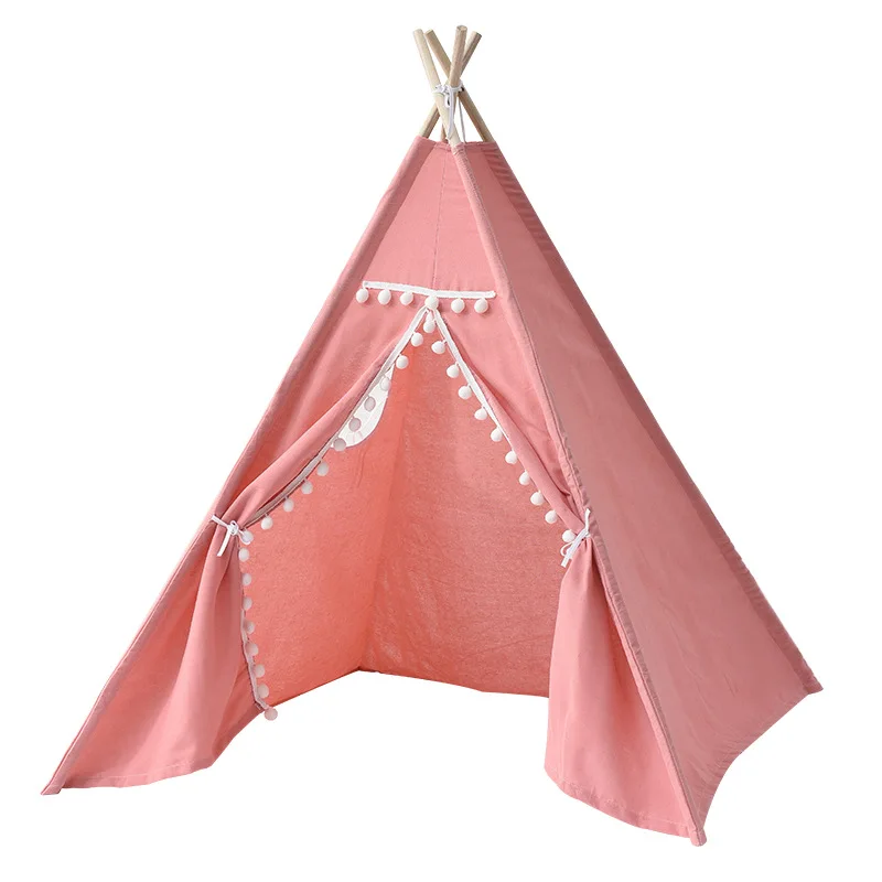 Kid-Play-House-Wigwam-for-Children-1-35-1-6m-Portable-Children-Tipi ...