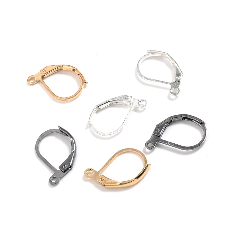 20Pcs-Lot-15x10mm-French-Ear-Buckle-Fashion-Simple-D-shaped-Spring-Ears ...