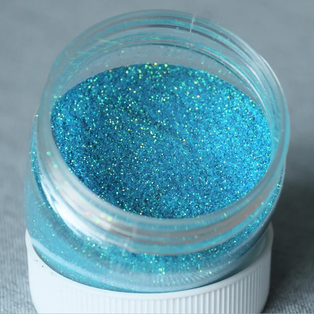 Glitter Aqua Blue Pearl