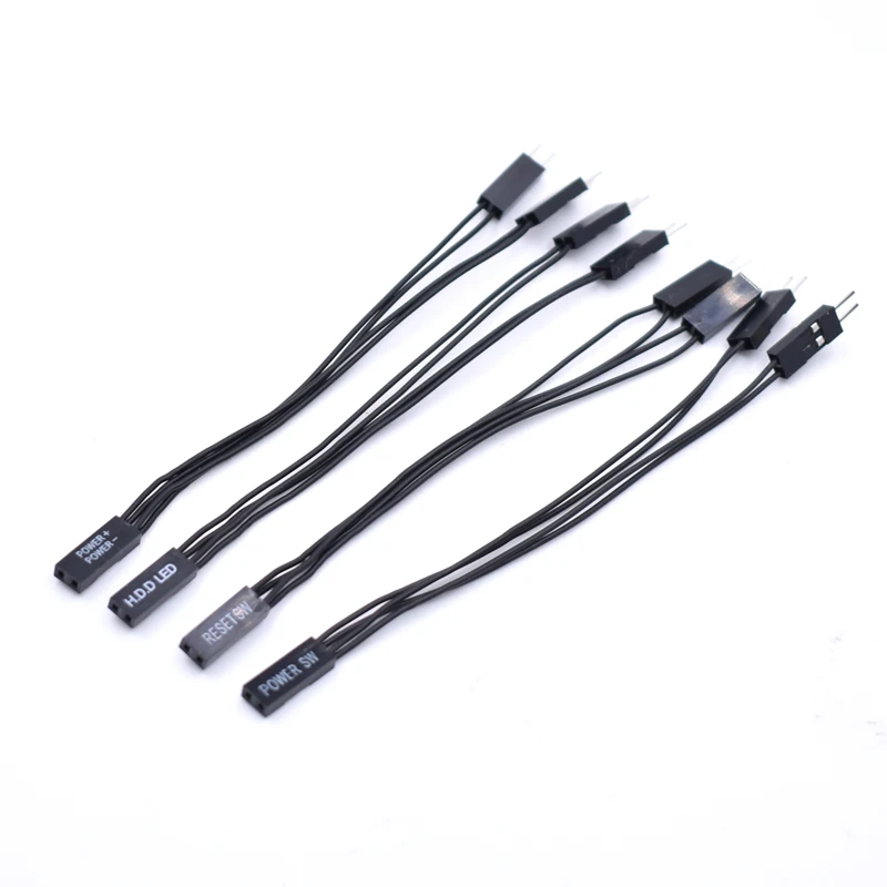 10cm Motherboard switch Power SW/ RESET SW/ HDD LED /POWER LED 1 to 2 ...