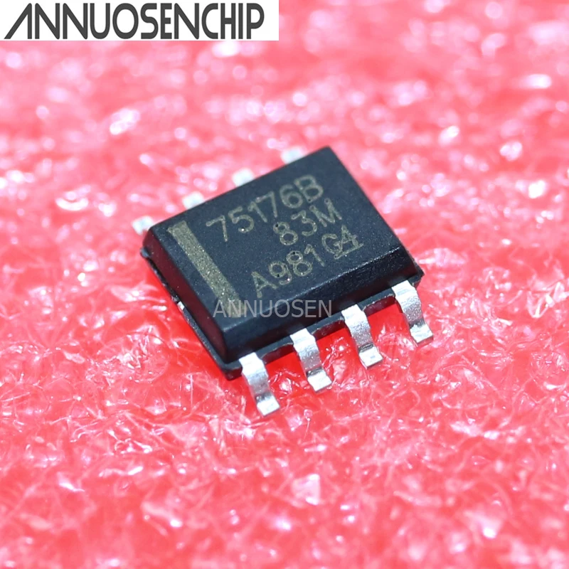 200 Uds SN75176BDR SOP8 SN75176B SOP SN75176 SMD 75176B SMD nuevo y original envío gratis|Relés ...