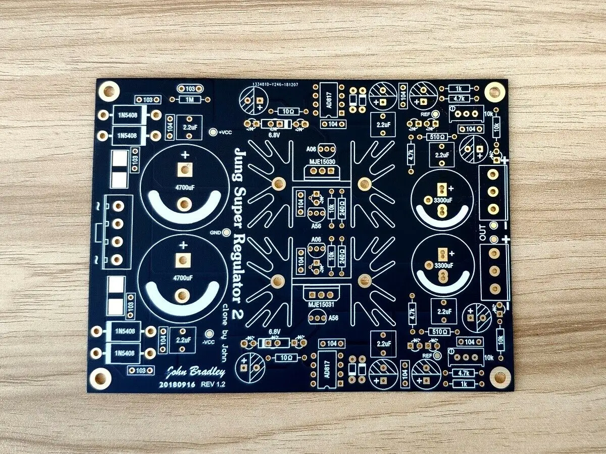 Jung Super Regulator Dual Voltage Linear Power Supply Board Bare PCB