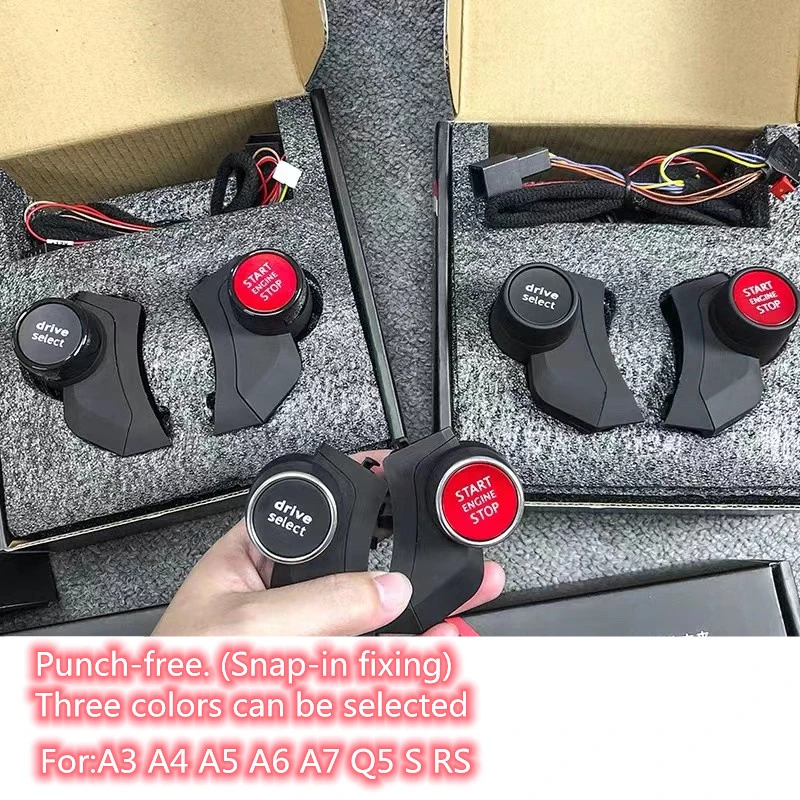 For Audi A3 A4 A5 A6 C8 Q5 Steering Wheel Start Switch Driving Mode ...