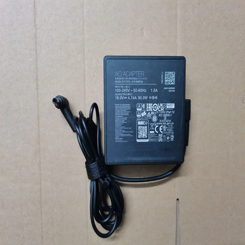 OEM 핀 A19-090P2A AC 어댑터, ASUS 젠북 YX560 UX560 UX560U UX560UA UX560UA ...