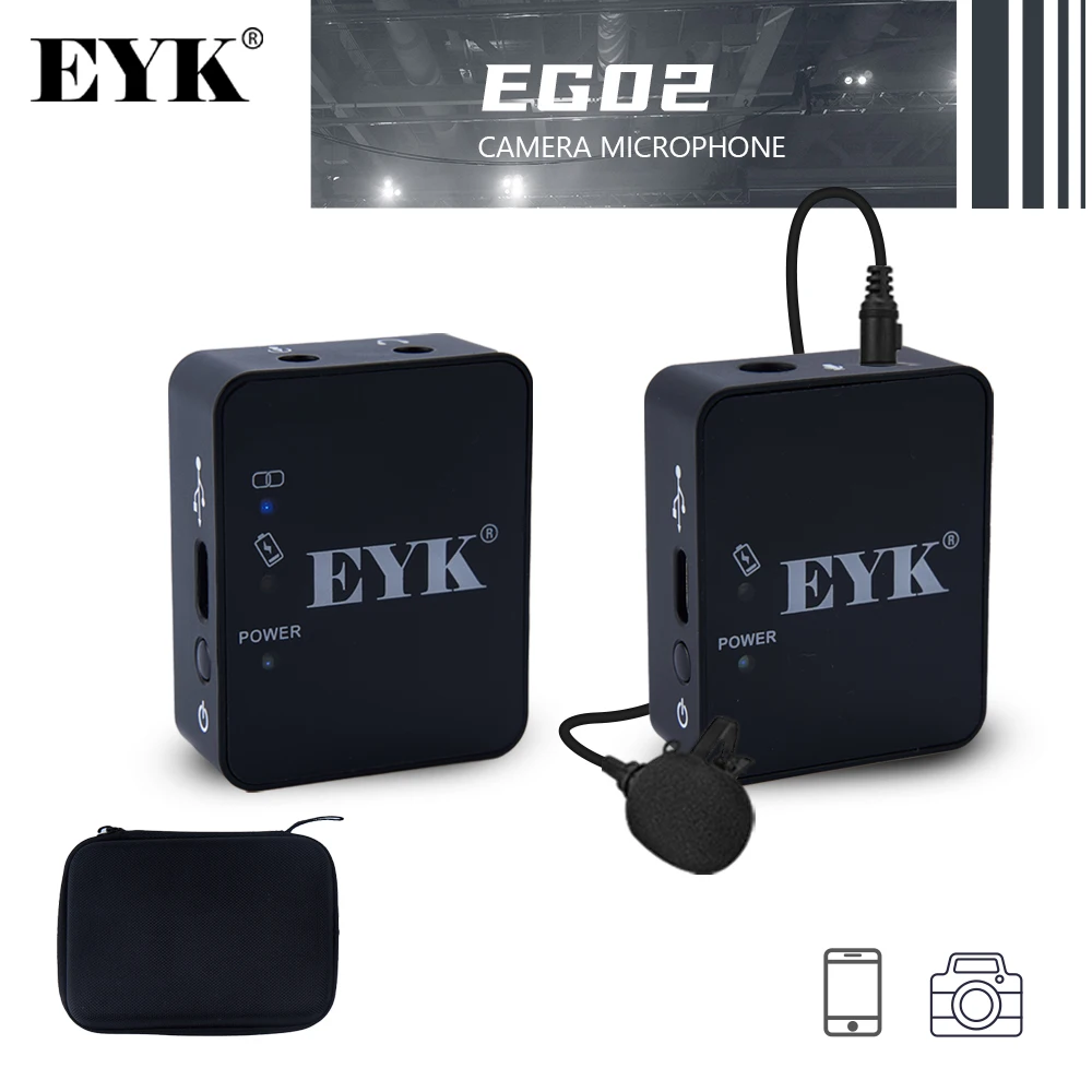 EYK-micr-fono-Lavalier-inal-mbrico-EG02-dispositivo-profesional-de ...