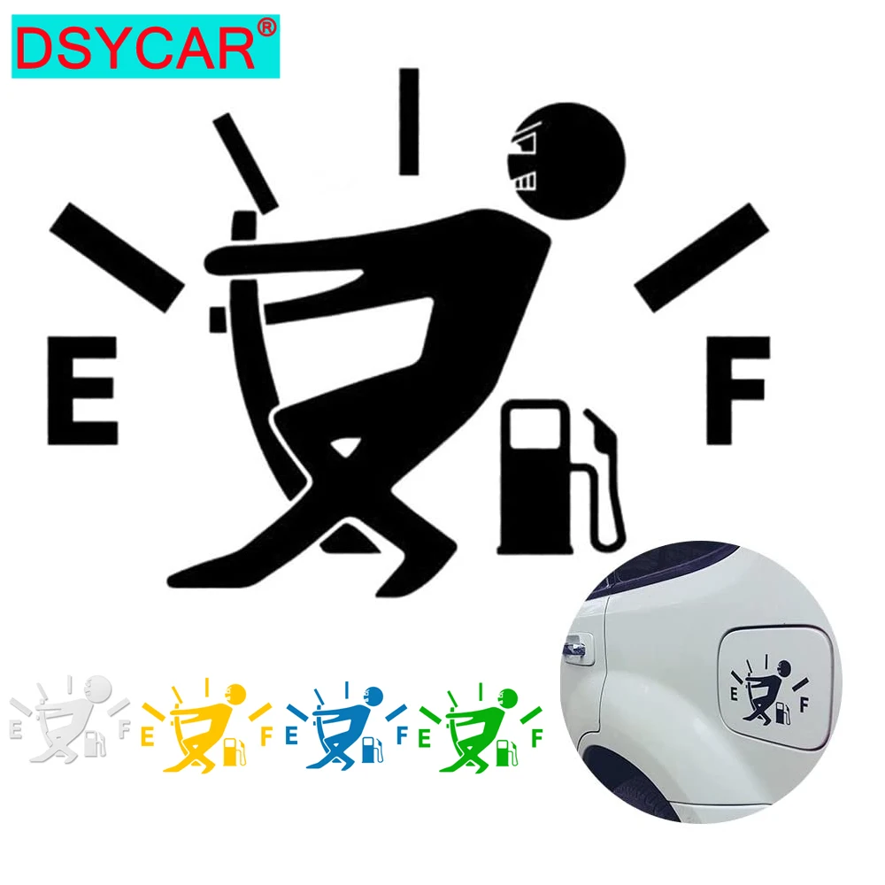 DSYCAR-Funny-Gas-Gauge-Fuel-Gauge-Decal-Sticker-Waterproof-Scratch-Car ...