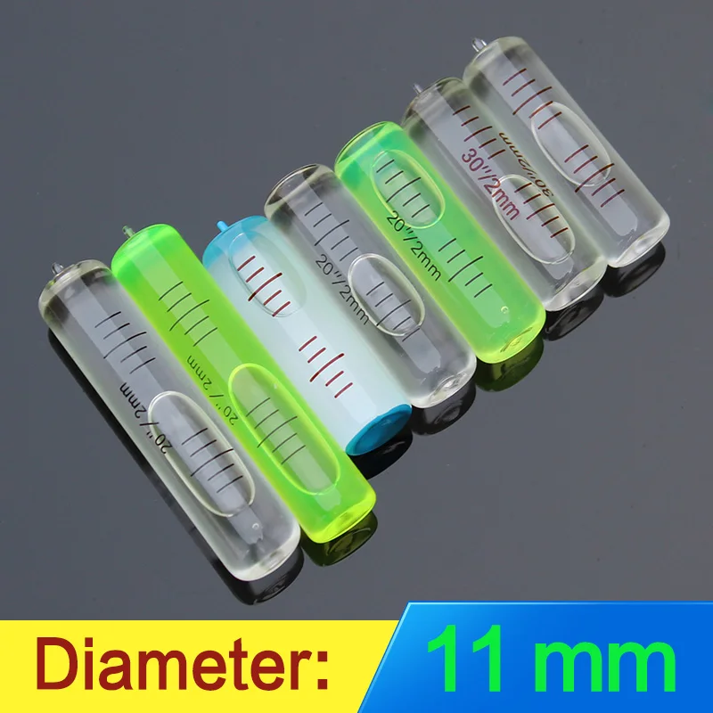 High-Precision-Glass-Tube-Spirit-Level-Bubble-Ruler-Element-Horizontal ...