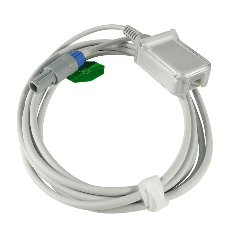 Reusable SpO2 Sensor Extension Cable Round 6 Pin to DB9 Female for ...