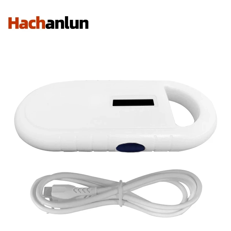 Rfid Fdx-b/a Animal Tag Microchip Reader Iso Chip Portable Oled Pet Dog ...
