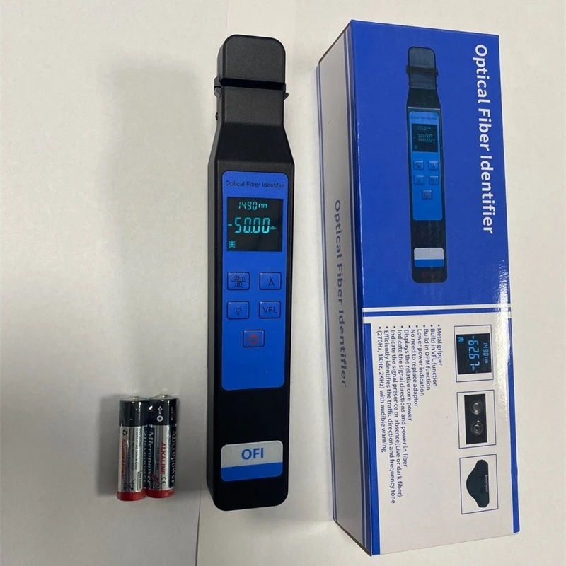 [100% New] Optical Fiber Identifier Live Fiber Tester Traffic Detector ...