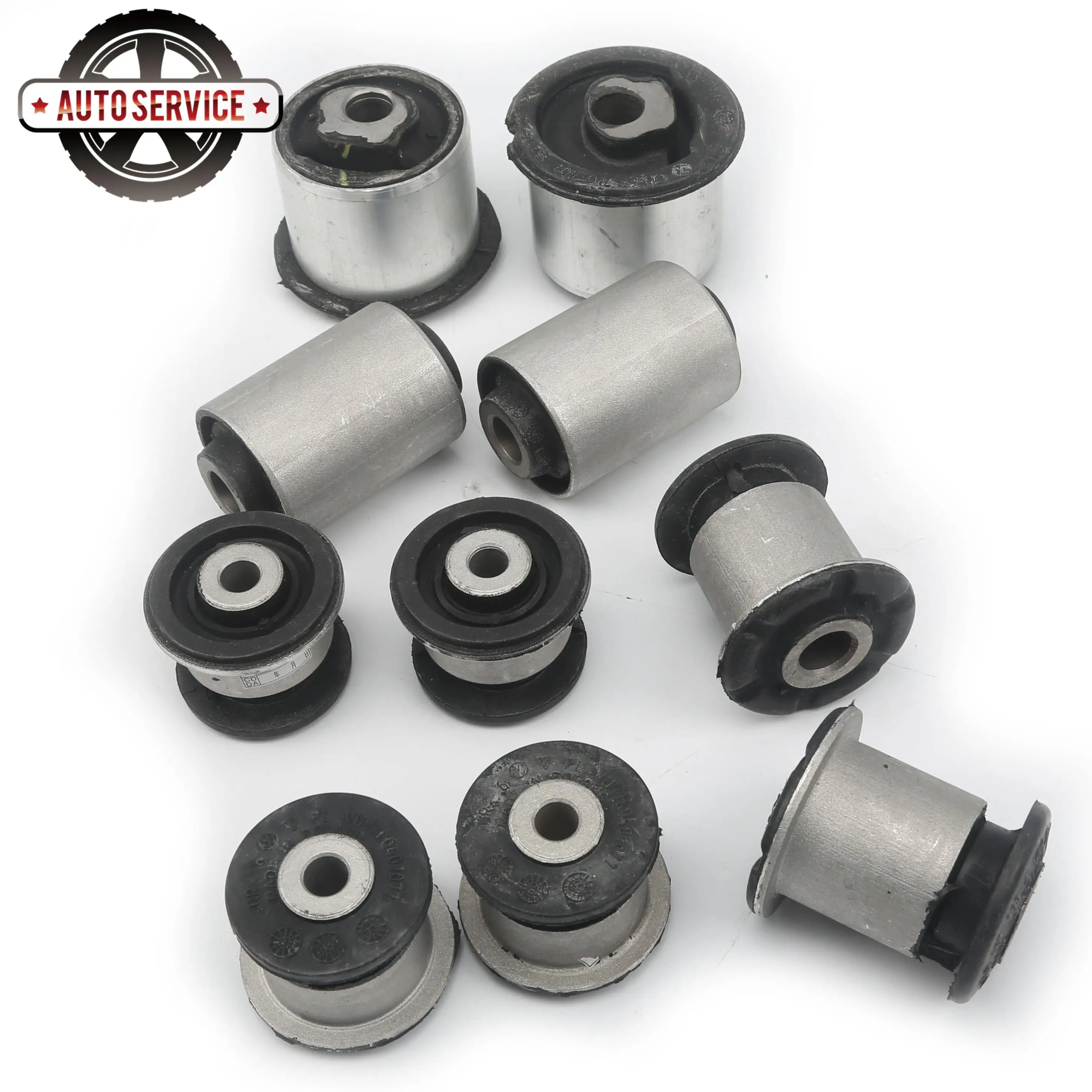 New 10pcs Rubber-metal Suspension Bushing Set 7l0407182e 7l0412333a For ...