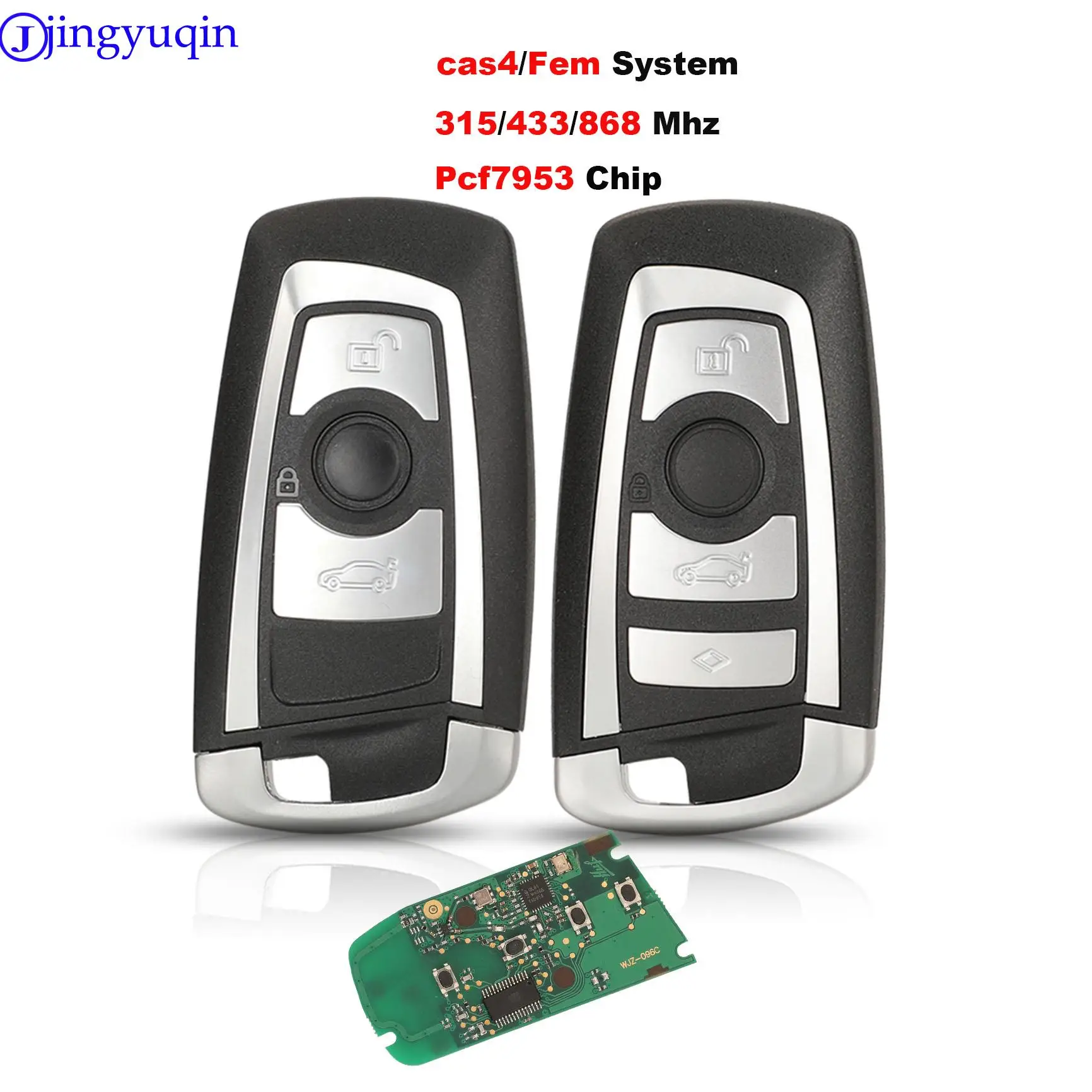 Jingyuqin-chave-remota-do-carro-auto-alarme-do-ve-culo-FOB-keyless-CAS4 ...
