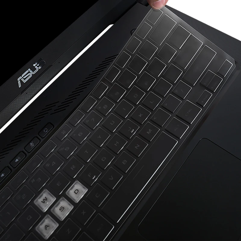 15-6-inch-High-Clear-TPU-Keyboard-Cover-Skin-Protector-For-ASUS-ROG ...