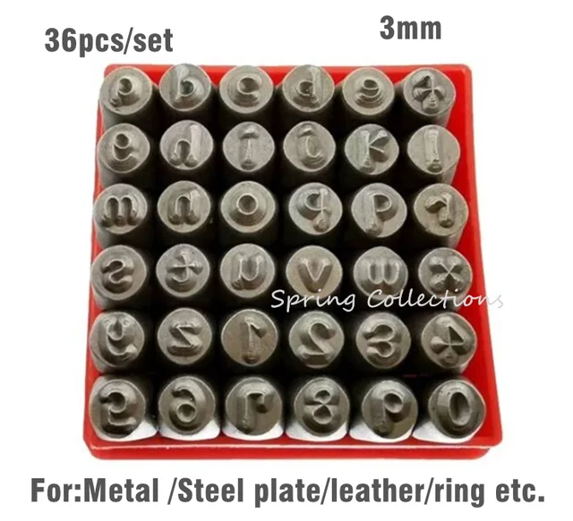 Smallest Letter Punch Set