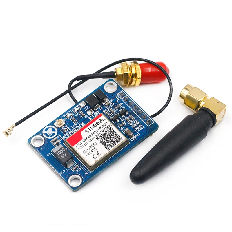Módulo Sim800l Gprs Gsm Para Arduino Placa Com Antena Pcb E Banda Quad ...