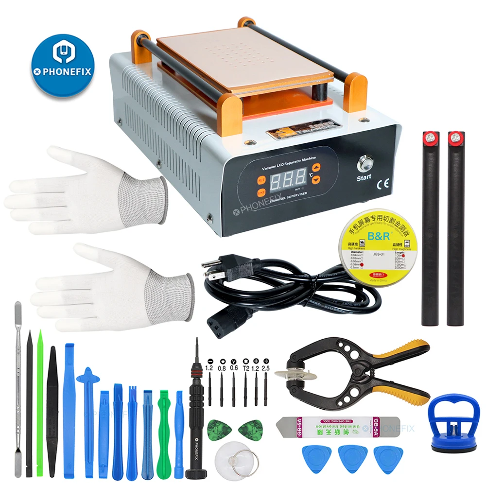 Mobile-Phone-LCD-Screen-Separator-Machine-Kit-Built-In-Vacuum-Pump ...