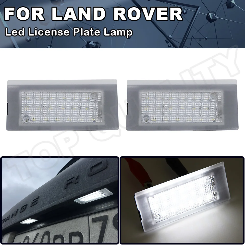 2pcs LED License Light For Land Rover Ranger Rover L322 2003 2004 2005 ...