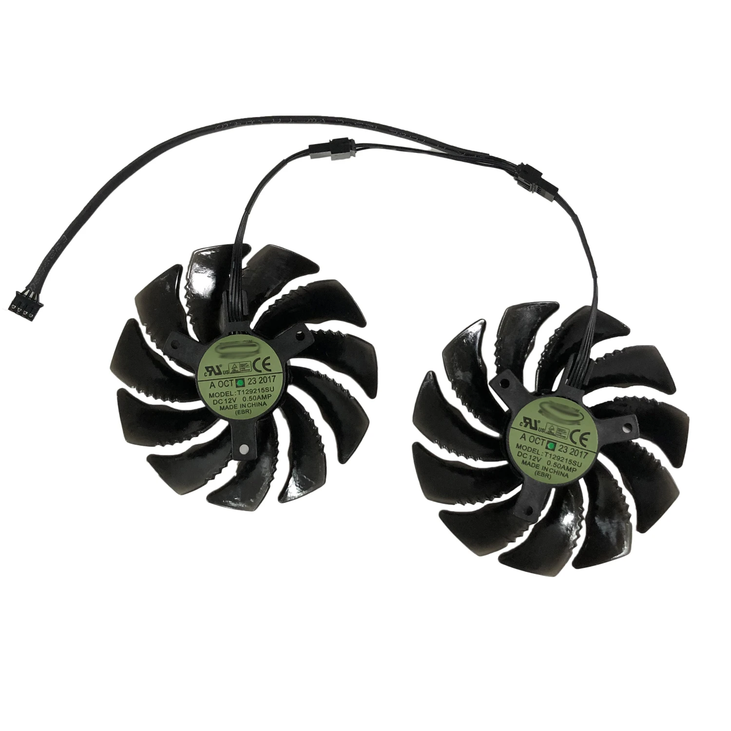 Gpu Cooler T129215su 90mm Graphics Card Fan For Geforce Gigabyte ...