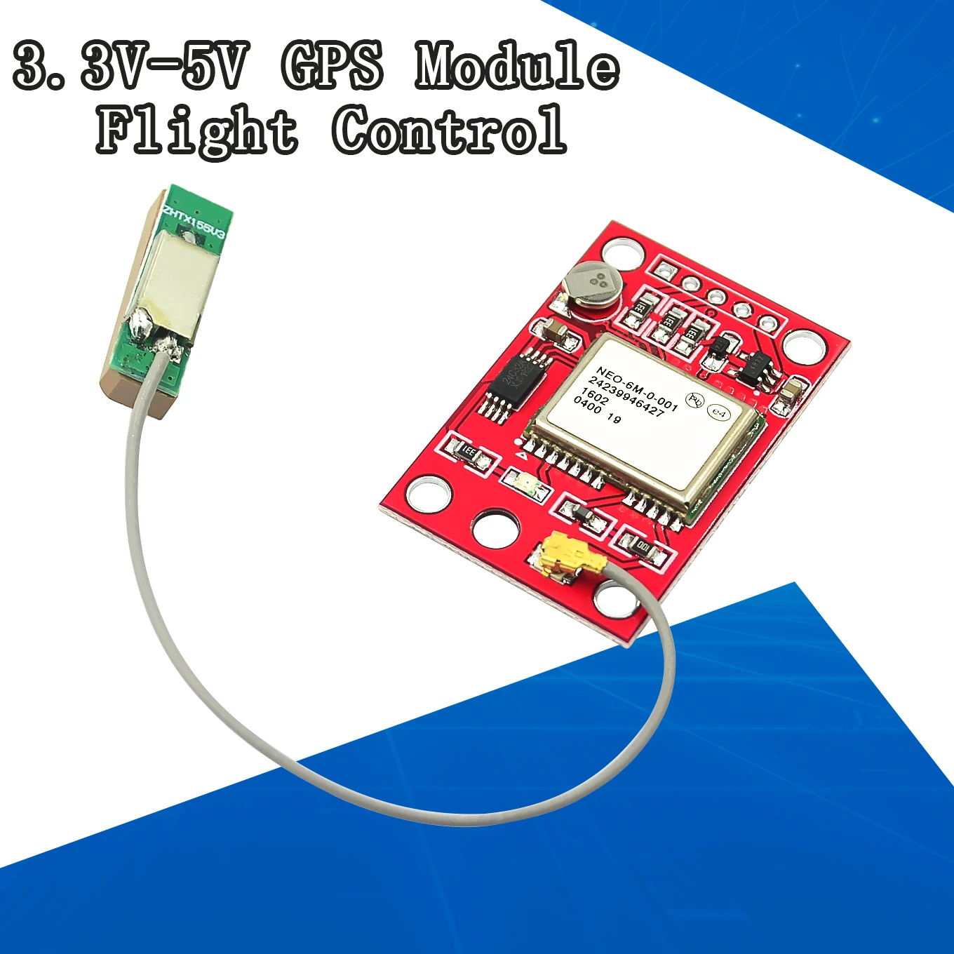 GY-NEO6MV2 NEO-6M GPS 모듈 NEO6MV2 비행 제어 EEPROM 컨트롤러 MWC APM2 APM2.5 Arduino 보드 용 대형 안테나