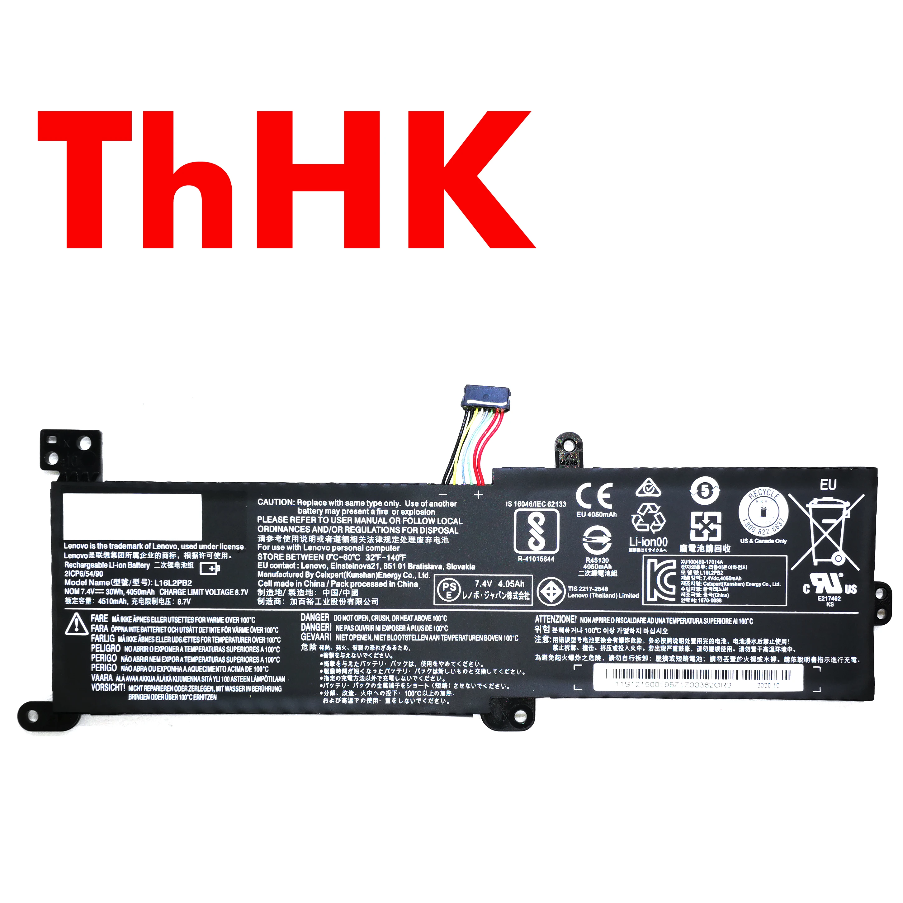 Genuine Original L16M2PB2 L16M2PB1 L16M2PB3 L16L2PB3 Laptop Battery For ...