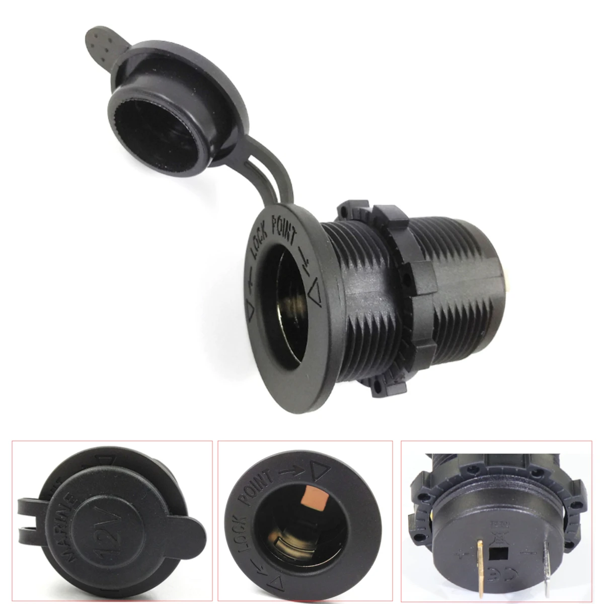 Narva Heavy Duty Cigarette Lighter Socket 12V Dc Adapter New Caravan ...