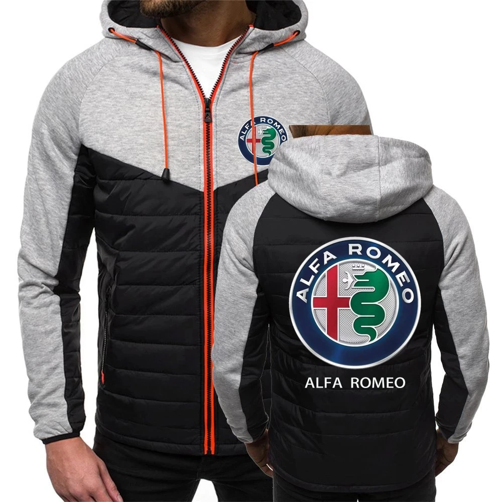 2021 New Alfa Romeo Men's Jacket Print Unisex Sport Comfortable Cotton ...