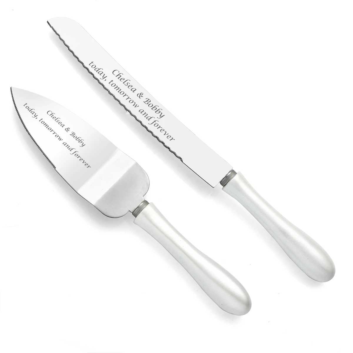 Silver Wedding Cake Server Set Personalized Cake Server and Knife Laser ... Silver Wedding Cake Server Set Personalized Cake Server and Knife Laser ...