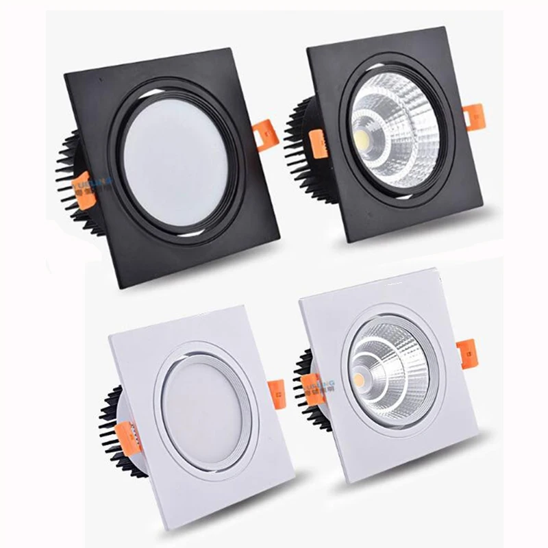 Luz led regulável para teto, ângulo ajustável para teto, 3w 5w 7w 9w ...