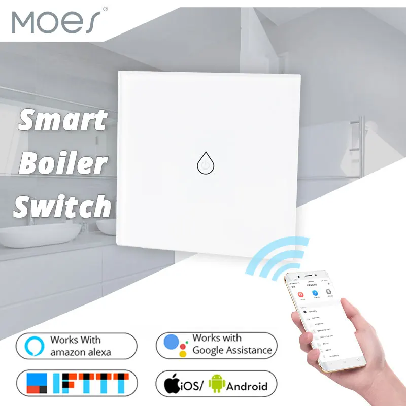WiFi Smart Boiler Switch Water Heater Smart Life Tuya APP Remote ...