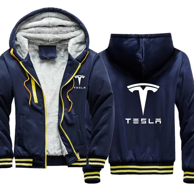 Tesla Fashion Warm Fleece Wool Jacket - Tesla League