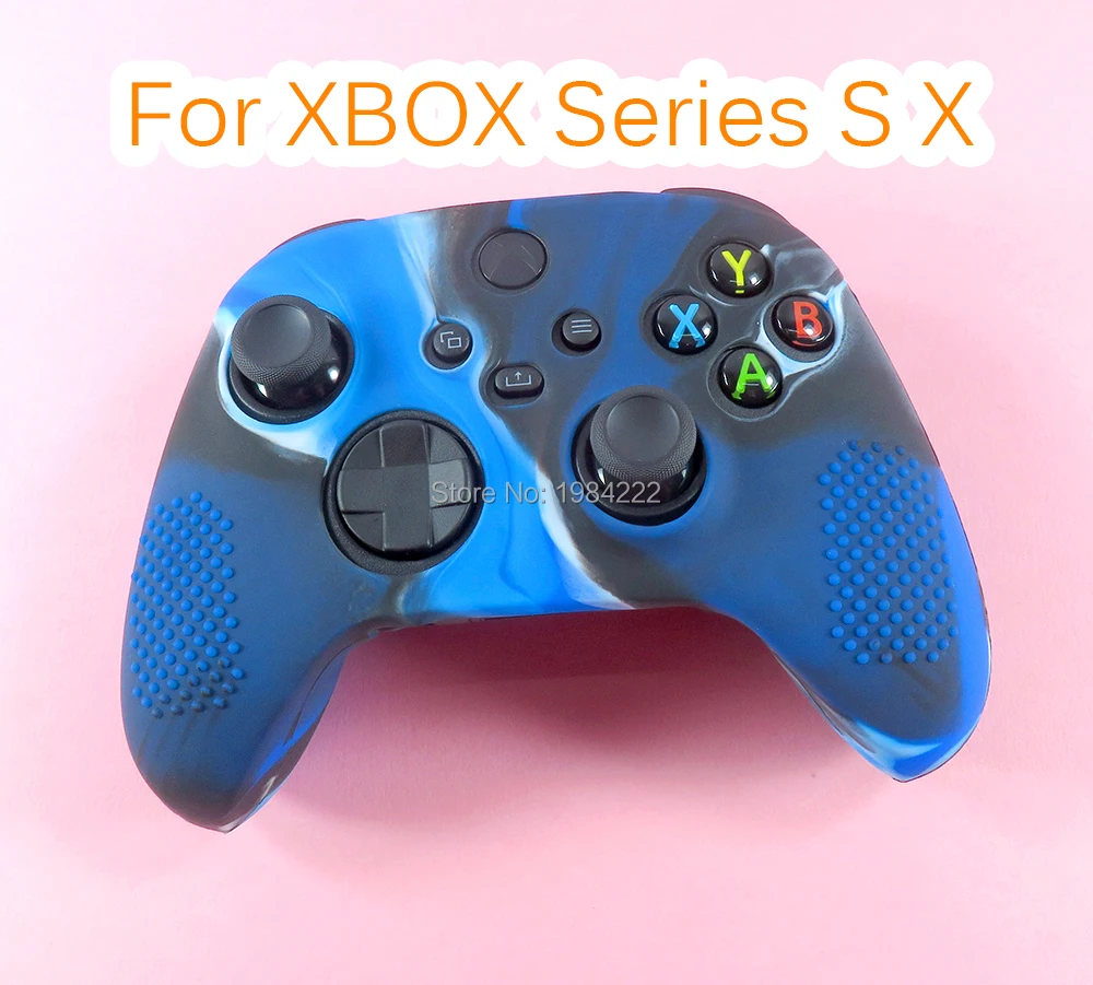 For-Xbox-Series-S-X-Controller-Silicone-Cover-Rubber-Skin-Grip-Case ...