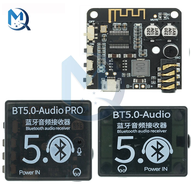 Mini DIY Bluetooth 5.0 Audio Receiver Decoder Board Module PRO MP3 ...
