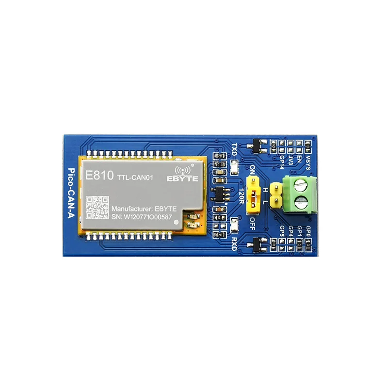 Waveshare Can Bus Module For Raspberry Pi Pico Enabling Long Range