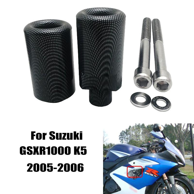 No Cut Frame Sliders Carbon Look No-Cut Frame Sliders For Honda ...