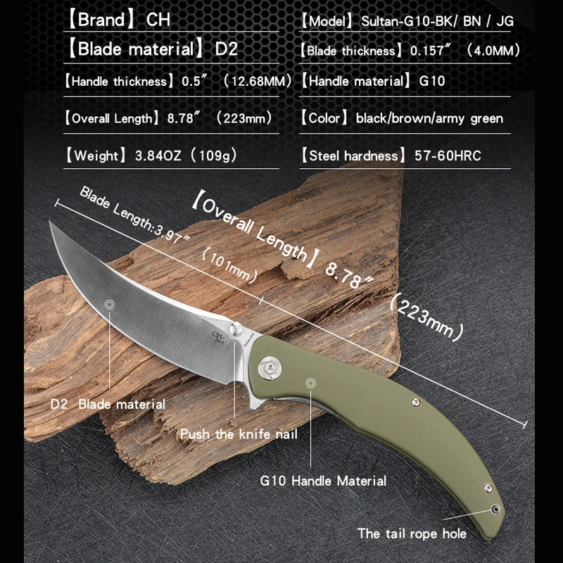 Army Knives With Rope Handle