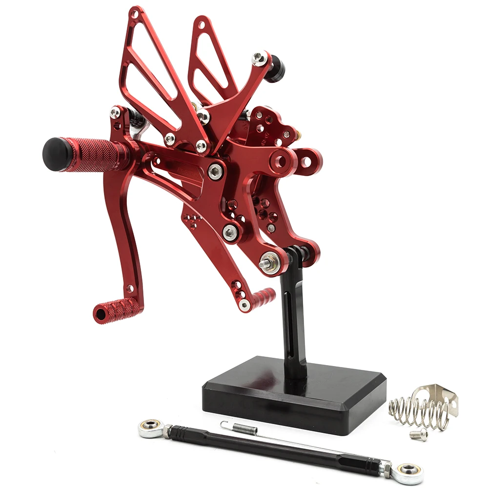 For-Yamaha-YZF-R1-2004-2006-CNC-Motorcycle-Rearset-Footrests-Footpegs ...