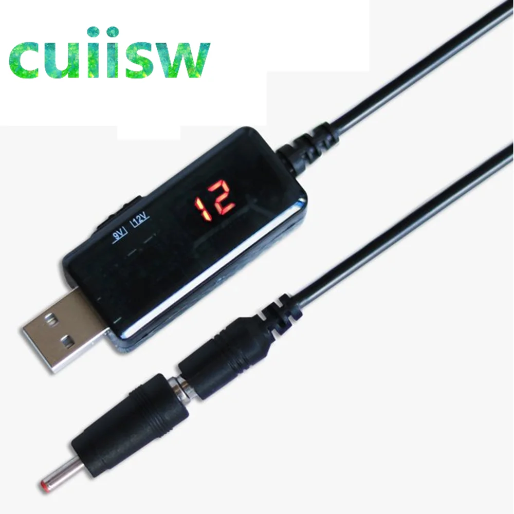 Konwerter USB Boost DC 5V Do 9V 12V USB Step Up Konwerter Kabel 3 5x1