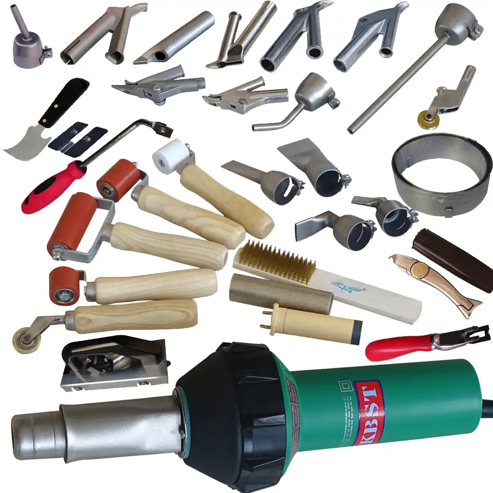 HKBST 220V or 110V hot air welder plastic welding heat gun for PP/PVC ...