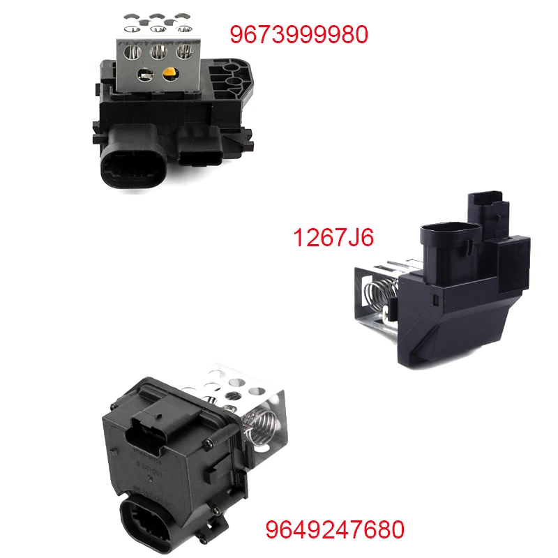 9649247680 9658508980 9659799080 1308cn 1267j6 9673999980 Heater Blower ...