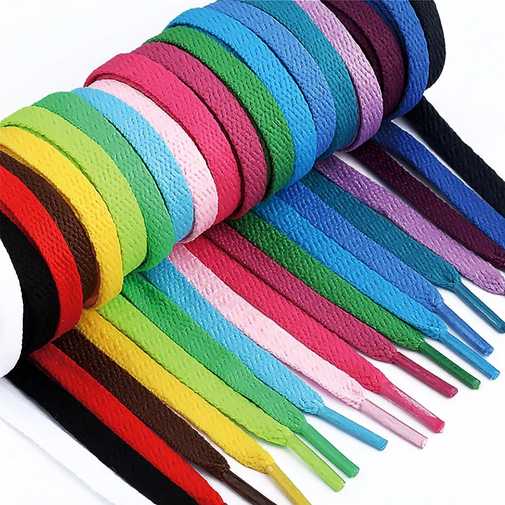 50/80/100/120cm Round Shoelaces Multi Colors Sneaker Shoe Laces Strings ...