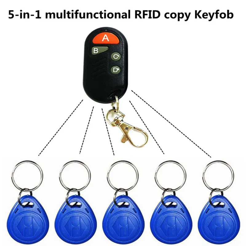 Rfid Key Fob 125khz Writable | 125 Khz Rfid Keyfobs T5577 | Rfid 125khz ...