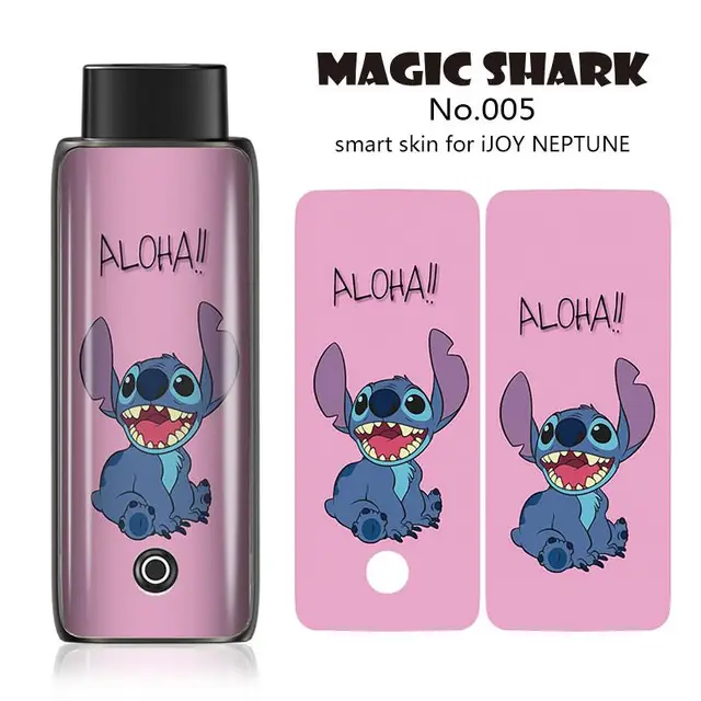 Magic Shark Joker Stitch Mario Sticker Cute Doraemon Pikachu SpongeBob ...