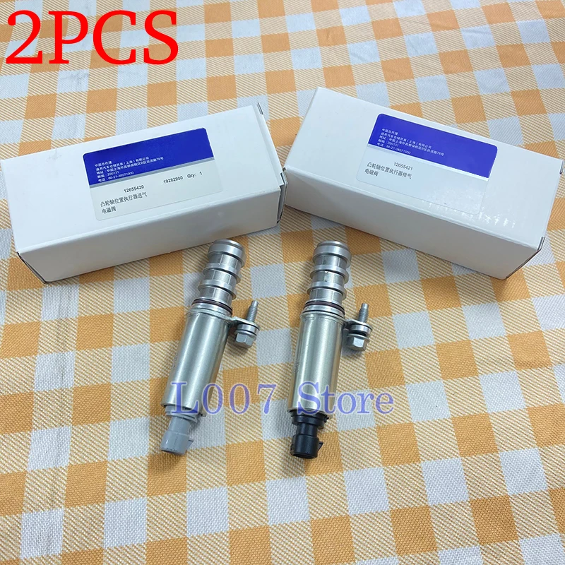 흡기 및 배기 오일 제어 타이밍 밸브 솔레노이드 VVT OEM #12655420 및 12655421, 쉐보레 캡티바 에퀴녹스 ...