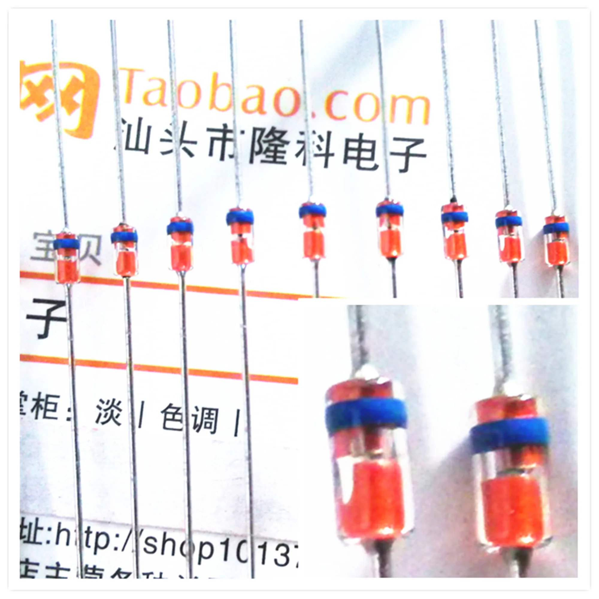 10pcs 100% New Original Ibanez Ts808 Engraved Diy Special Diode ...