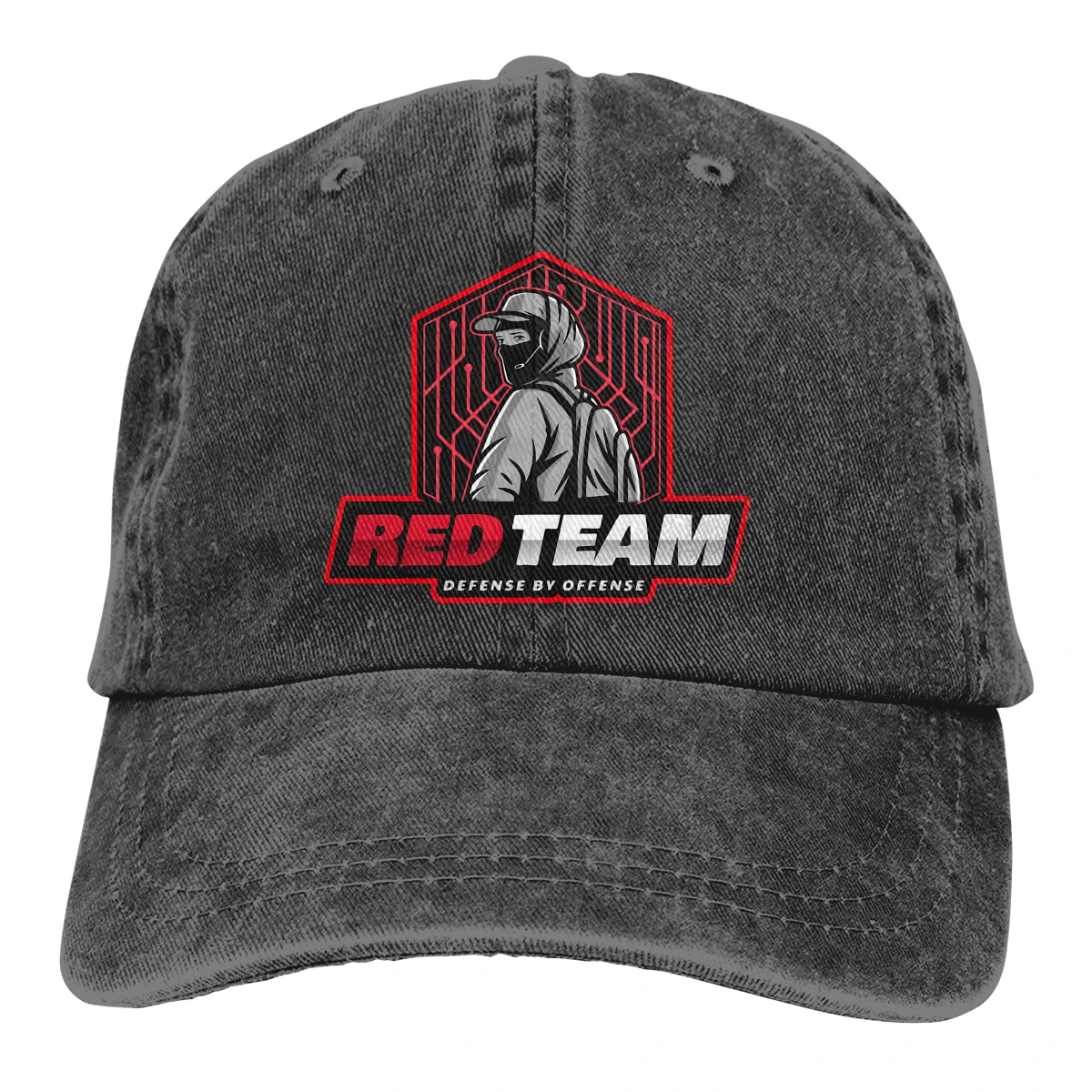 Cyber Security Red Team Defense Baseball Cap Men Hats Women Visor ...