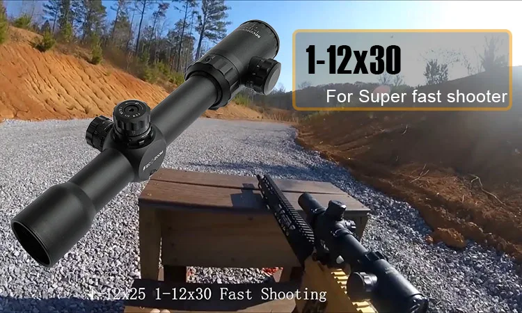 Sniper Rifle 12x Scope