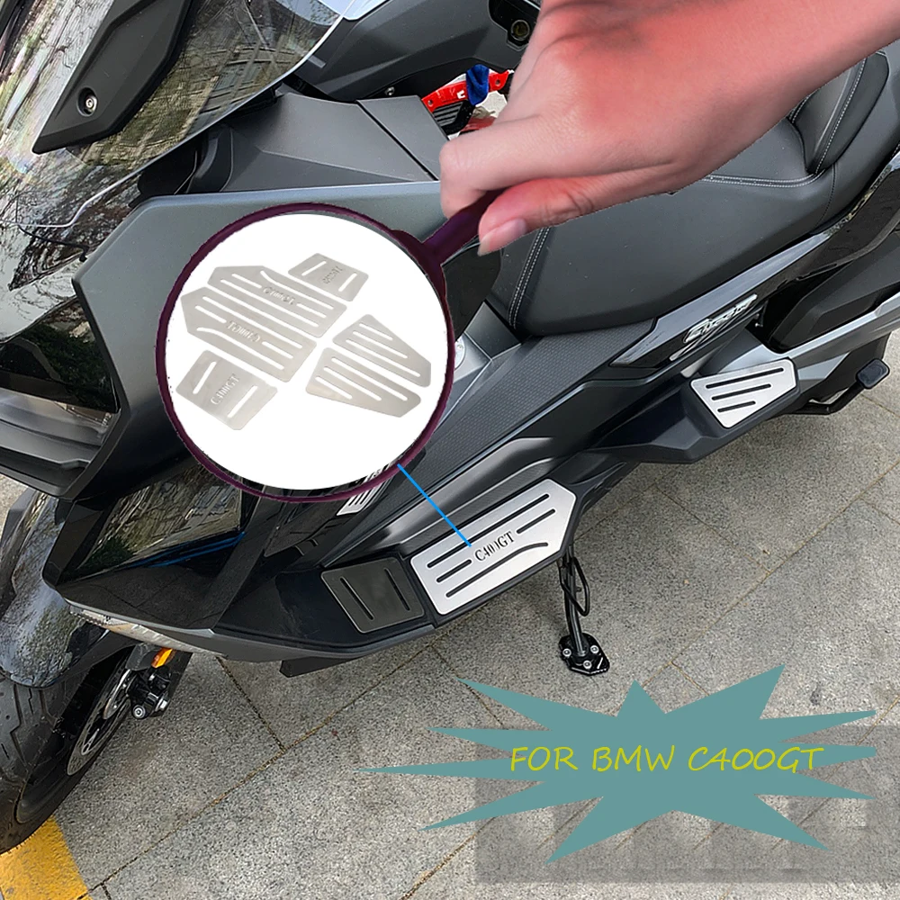 NEW Footrest Motorcycle Stainless Steel Foot Pegs Pedal Kits Footboard ...