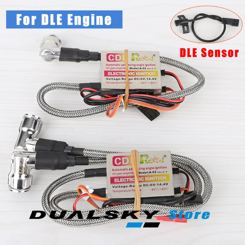 Rcexl ignition CDI for CM6 spark plug DLE gas petrol engine rc airplane ...