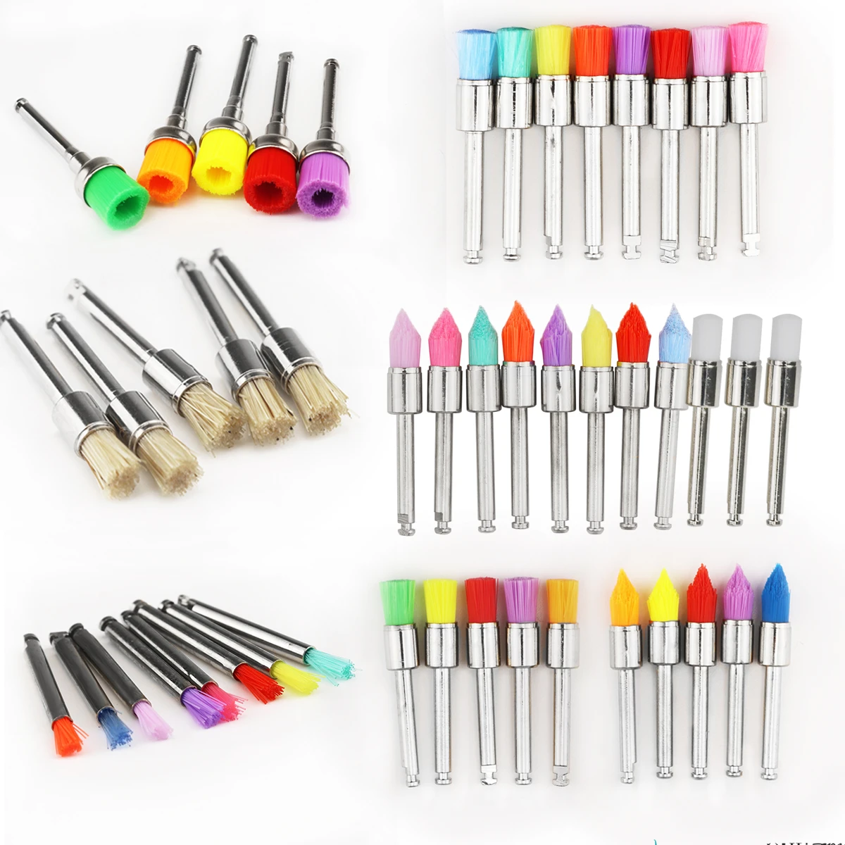 Universal 50pcs Dental Lab Nylon Latch Flat Polishing Polisher ...