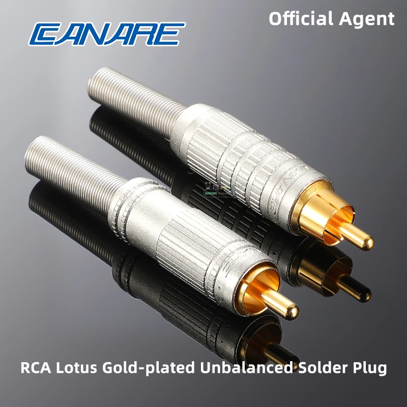 Canare-RCA-Plug-Connector-F-09-F-10-Broadcast-Grade-RCA-Unbalanced ...